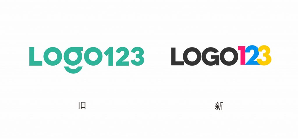 123标志设计-更换新品牌LOGO啦 – 123标志设计博客